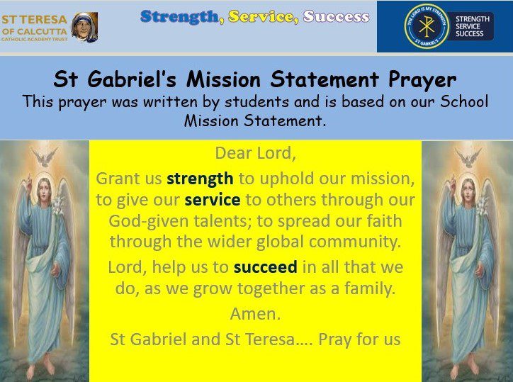 Pupil Leadership - St Gabriel's Roman Catholic High School